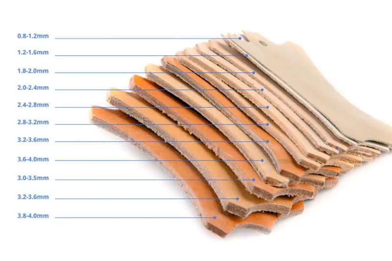 Leather Weight Thickness Guide: 3 Key Levels to Know