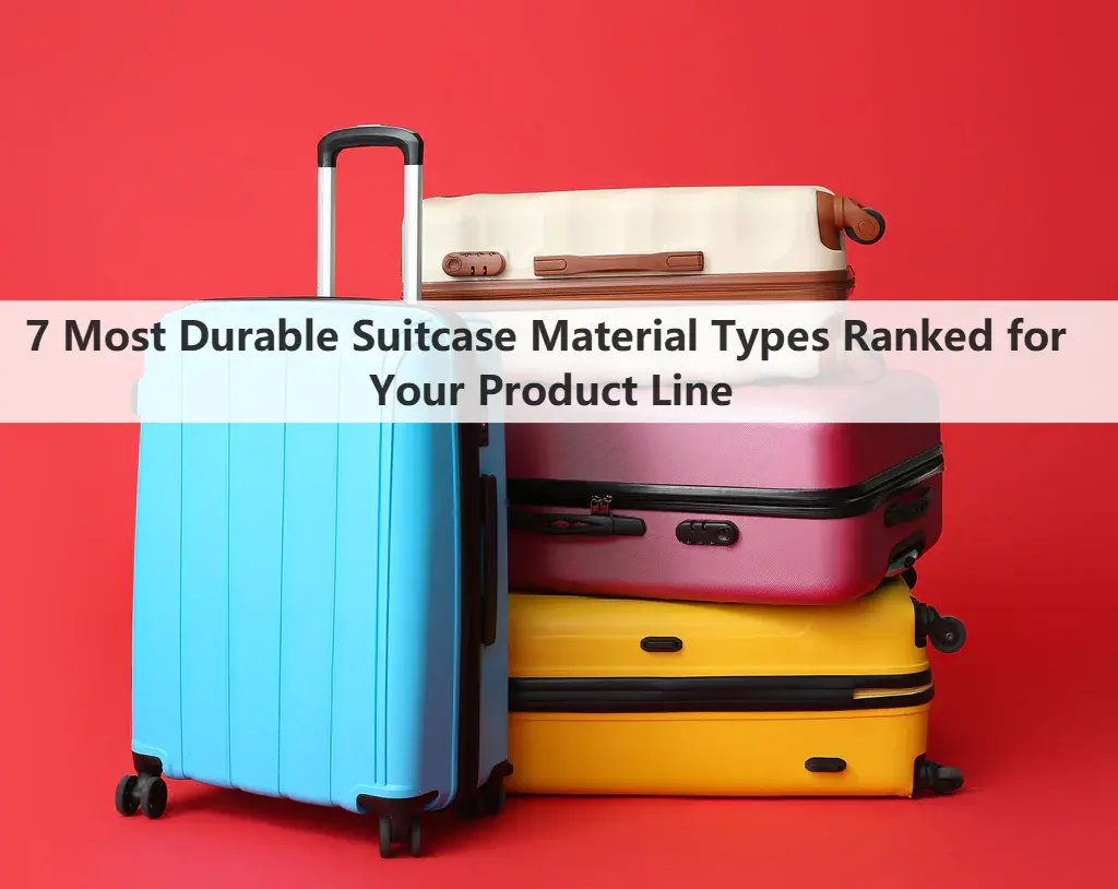 7 Suitcase Material Types Shaping Durable Luggage Markets